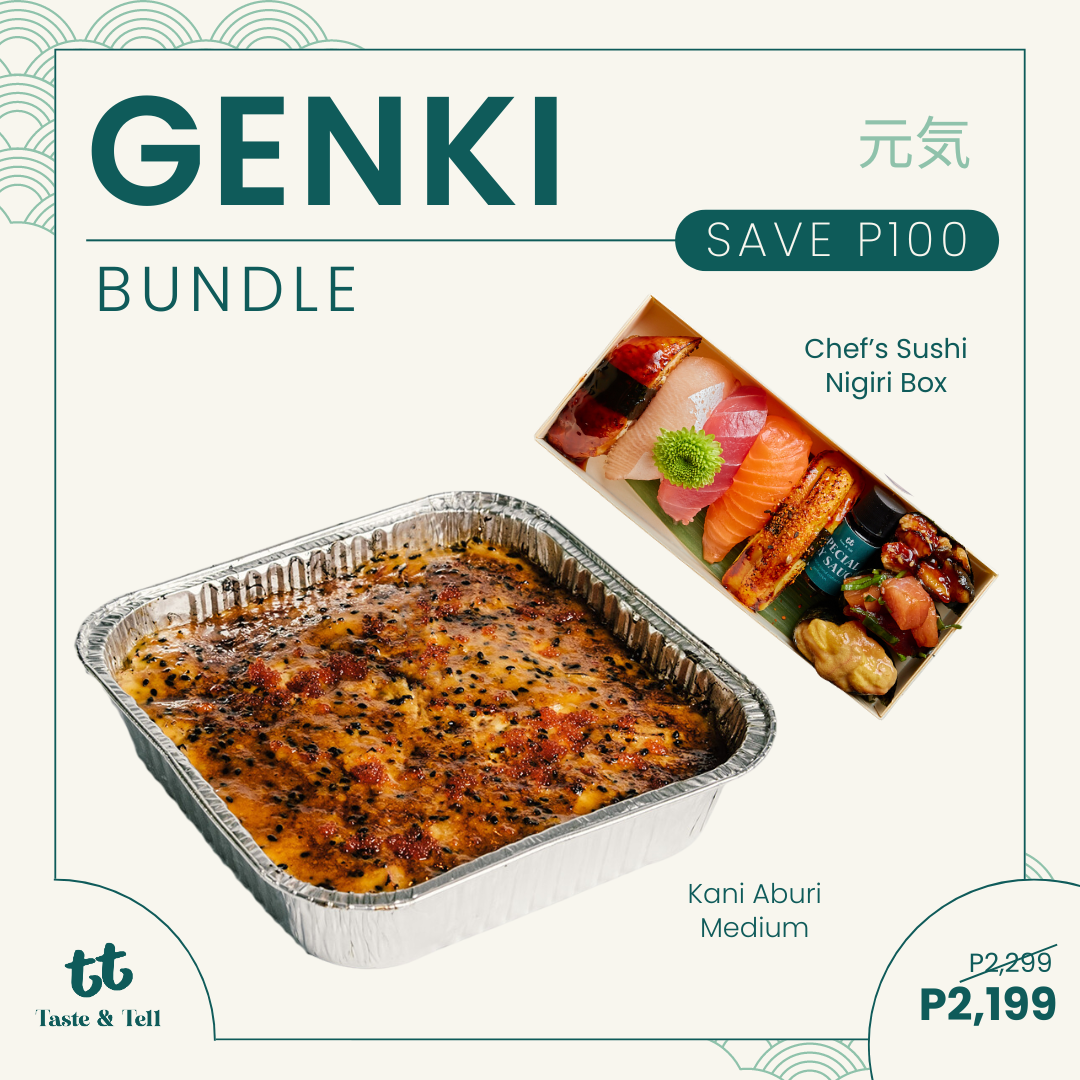 Genki Bundle (Kani Aburi X Sushi Set Bundle) – Tasteandtell