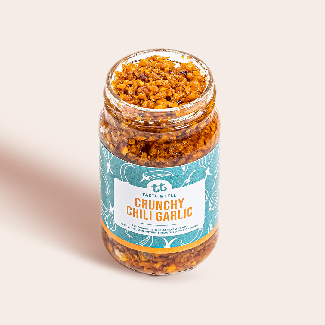 Crunchy Chili Garlic 225g – Tasteandtell